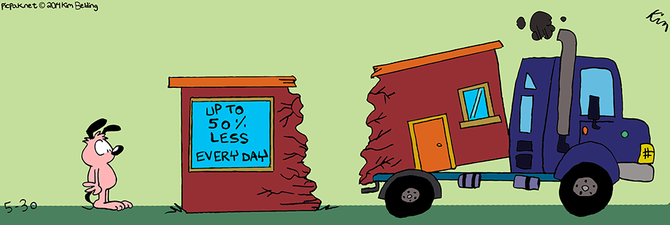 Less is More - Picpak Dog