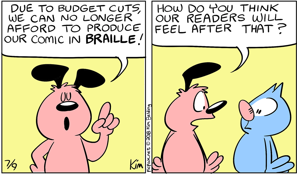 Braille - Picpak Dog