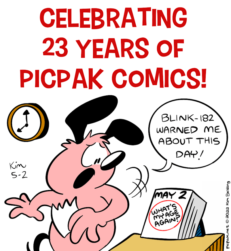 23 Years of Picpak Comics! - Picpak Dog