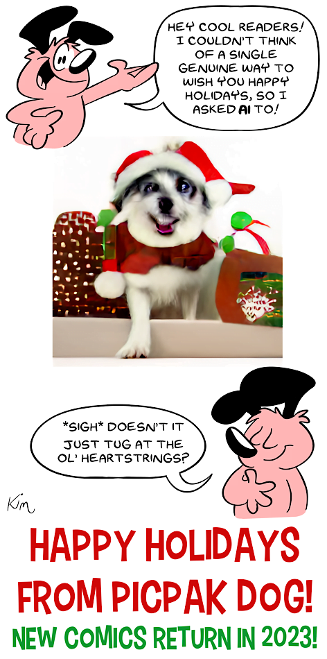 Christmas 2022 - Picpak Dog