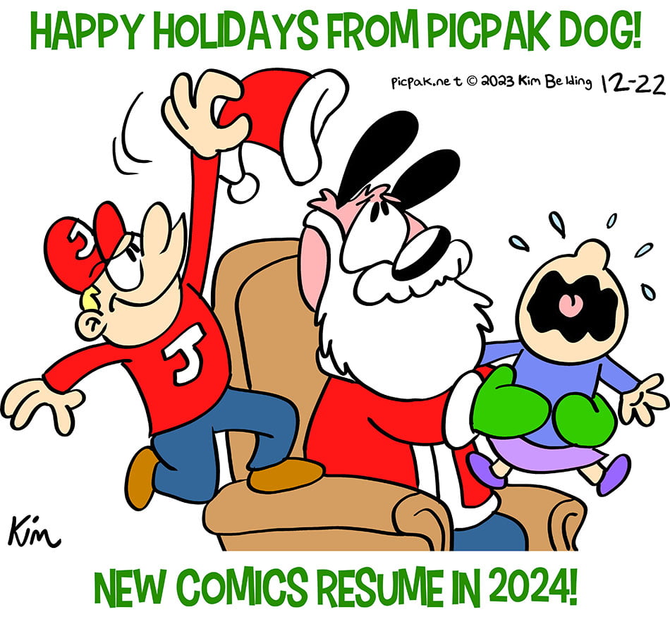 Christmas 2023 - Picpak Dog