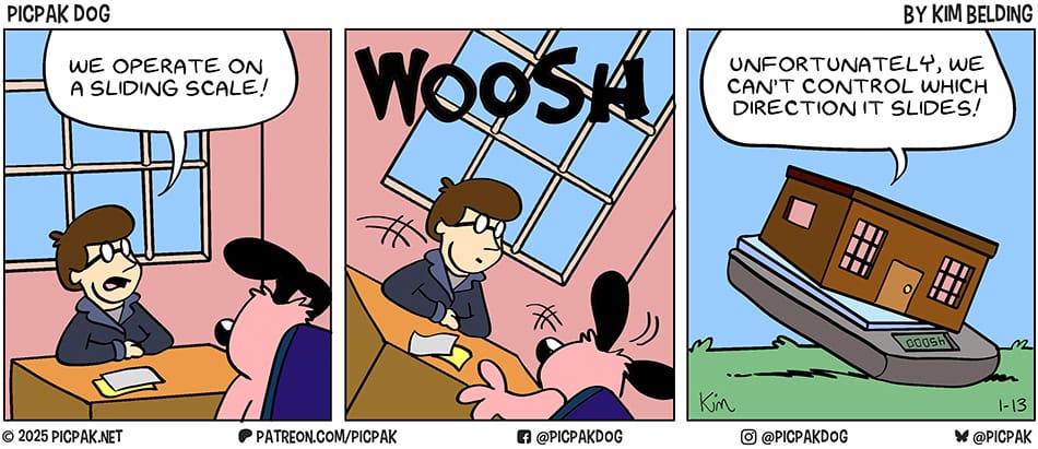 Sliding Scale - Picpak Dog